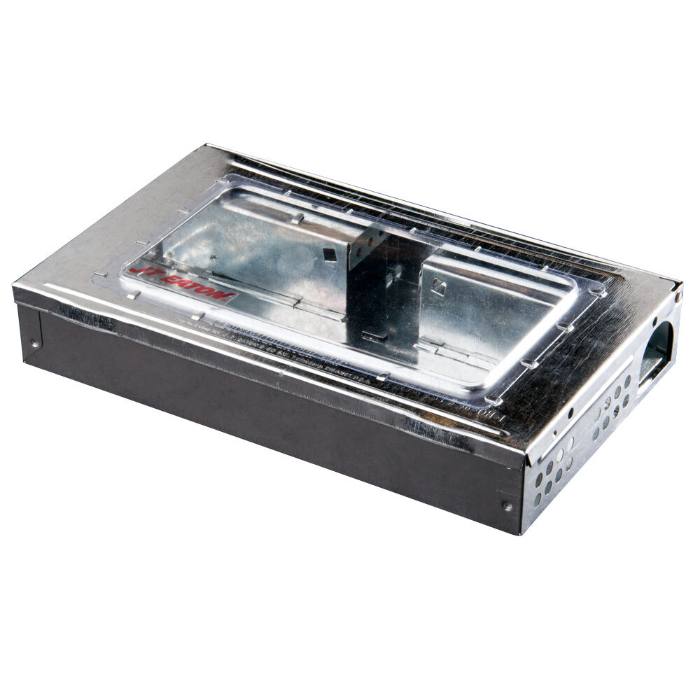 JT Eaton 420CL Repeater Multiple Catch Mouse Trap with Clear Lid ...