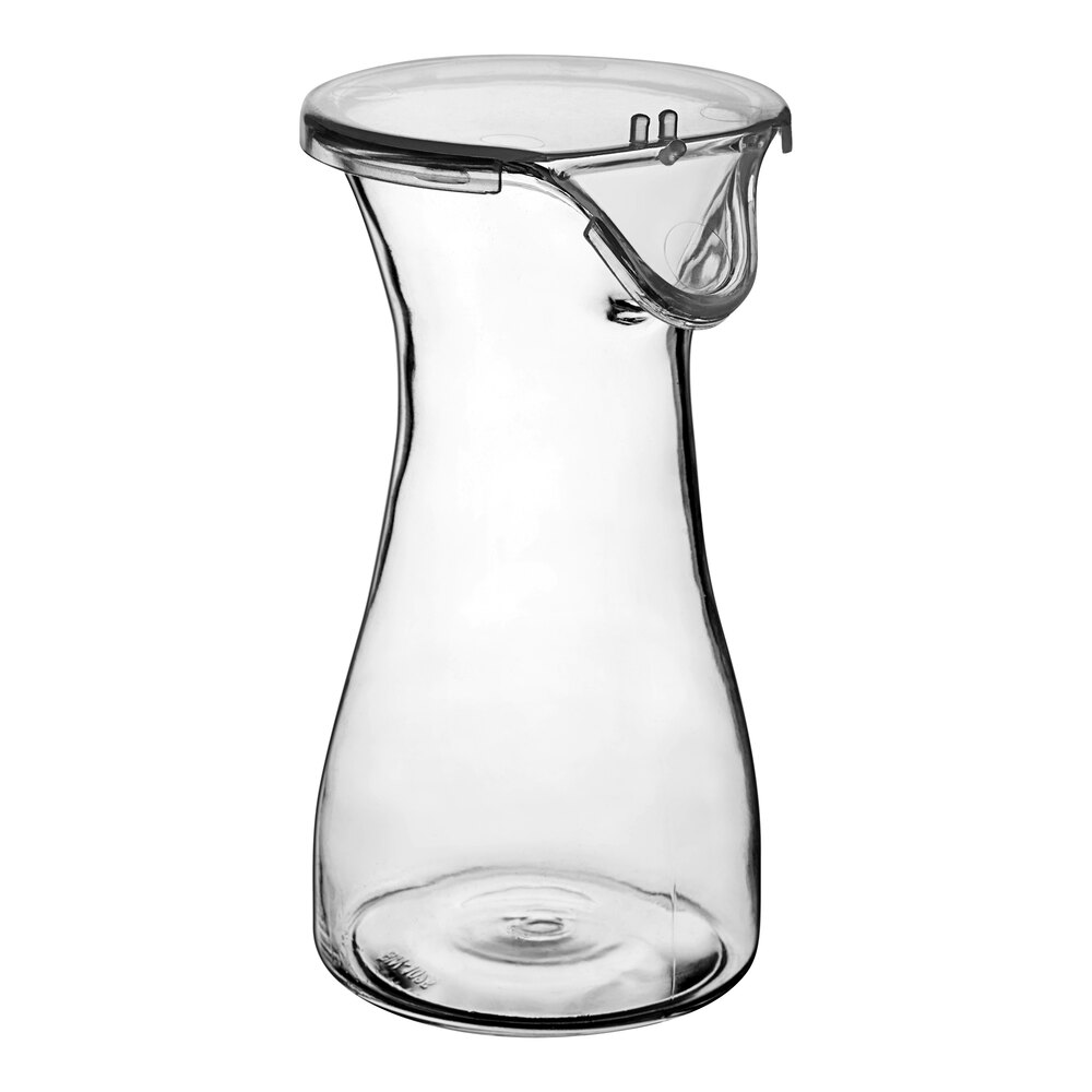 GET BW-1025-CL 10 oz. Customizable Polycarbonate Wine / Juice Decanter ...