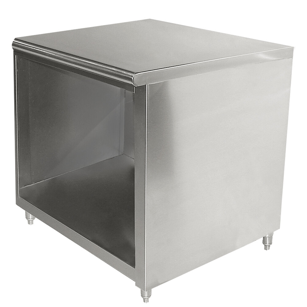 Advance Tabco EB-SS-243 24" x 36" 14 Gauge Open Front Cabinet Base Work ...