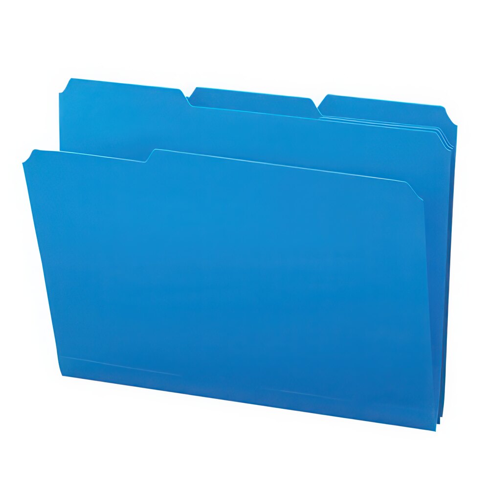 Smead 10503 Waterproof Poly Letter Size File Folder - Standard Height ...