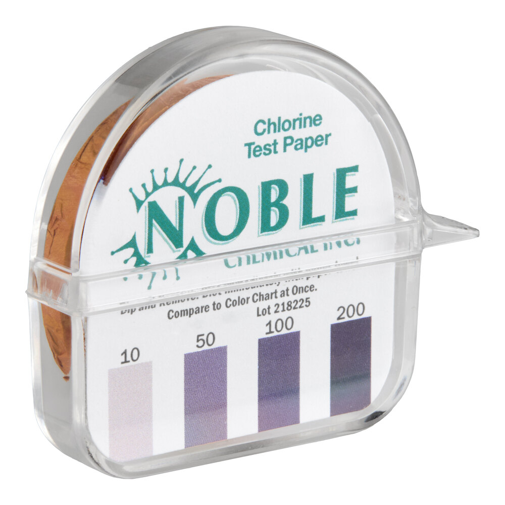 Noble CM-240 Chlorine Test Paper Dispenser - 10-200ppm