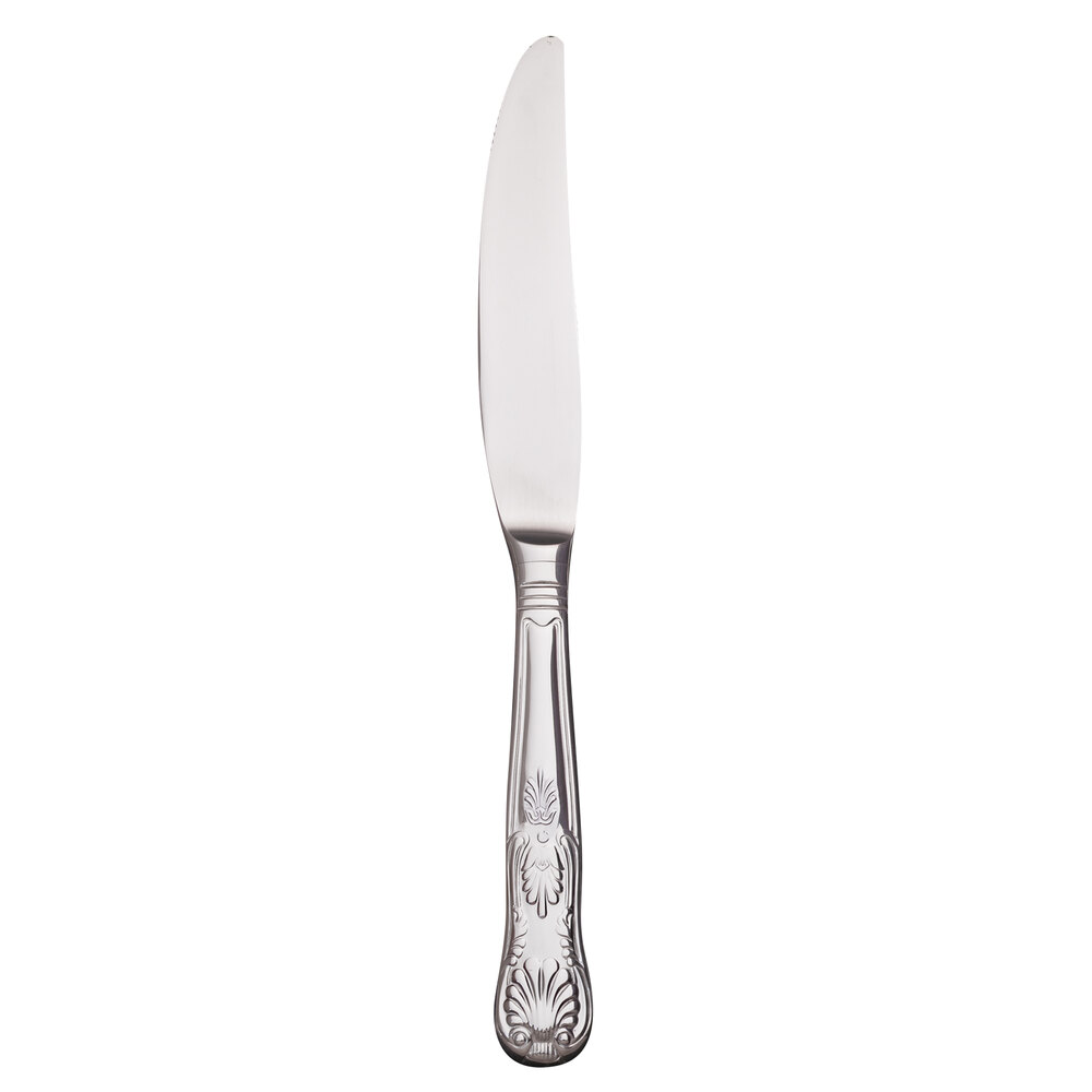 Libbey 244 554 Kings 7 1/4" 18/0 Stainless Steel Heavy Weight Bread and ...
