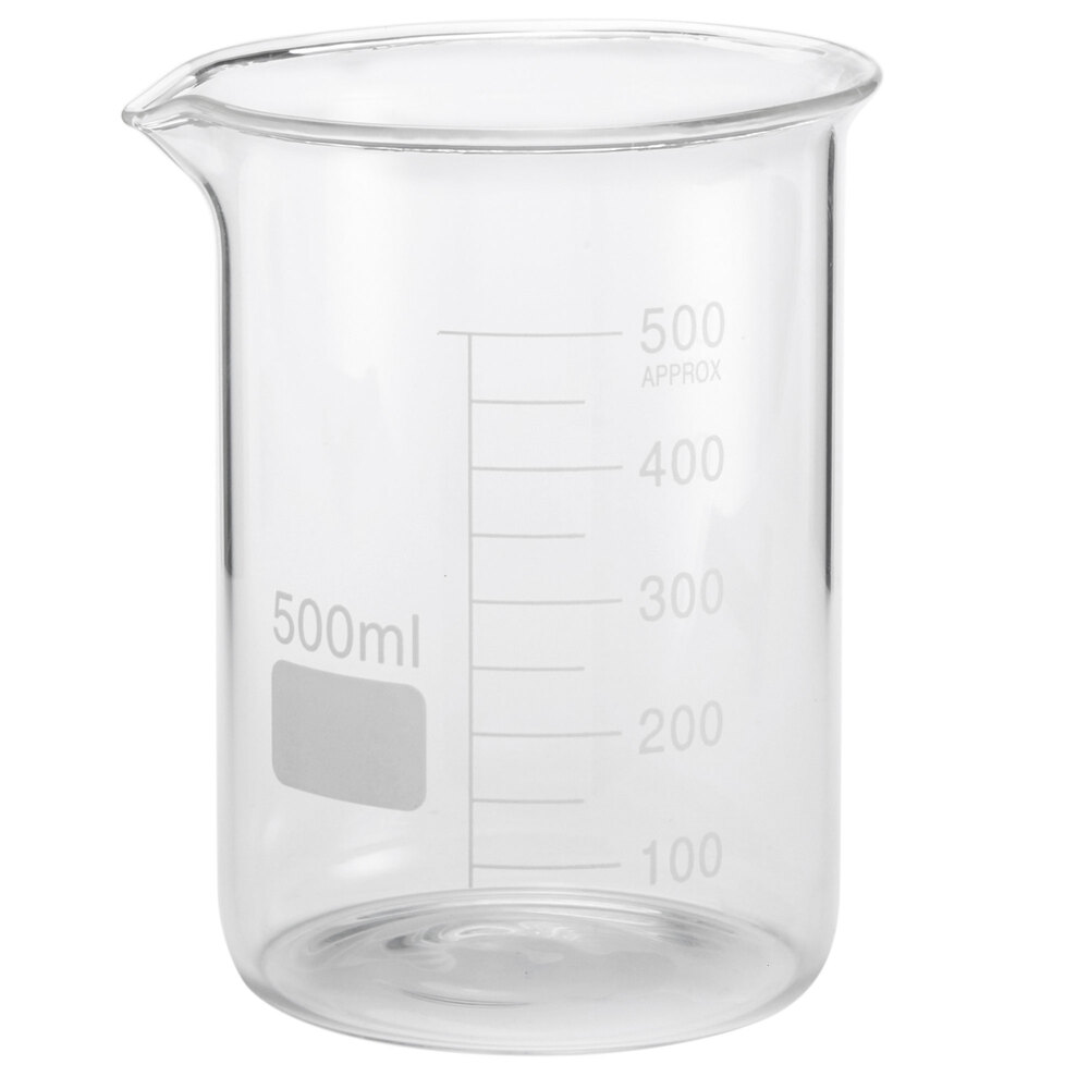 American Metalcraft GBE17 Chemistry Collection 17 oz. (500 mL) Beaker Glass