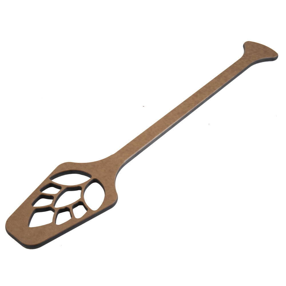 Epicurean 031-MASH0302 28 3/4" Natural Richlite Wood Fiber Mash Paddle