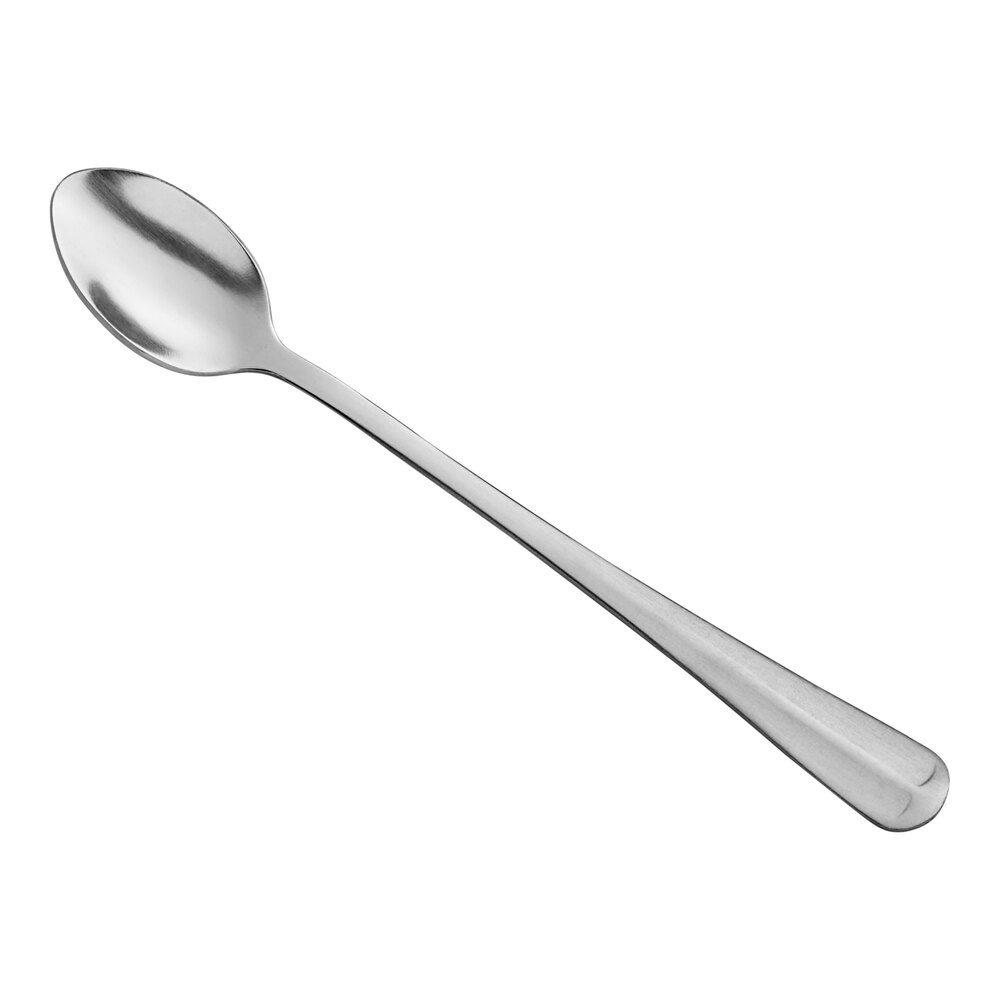 Choice Midland 7" 18/0 Stainless Steel Medium Weight Iced Tea Spoon ...