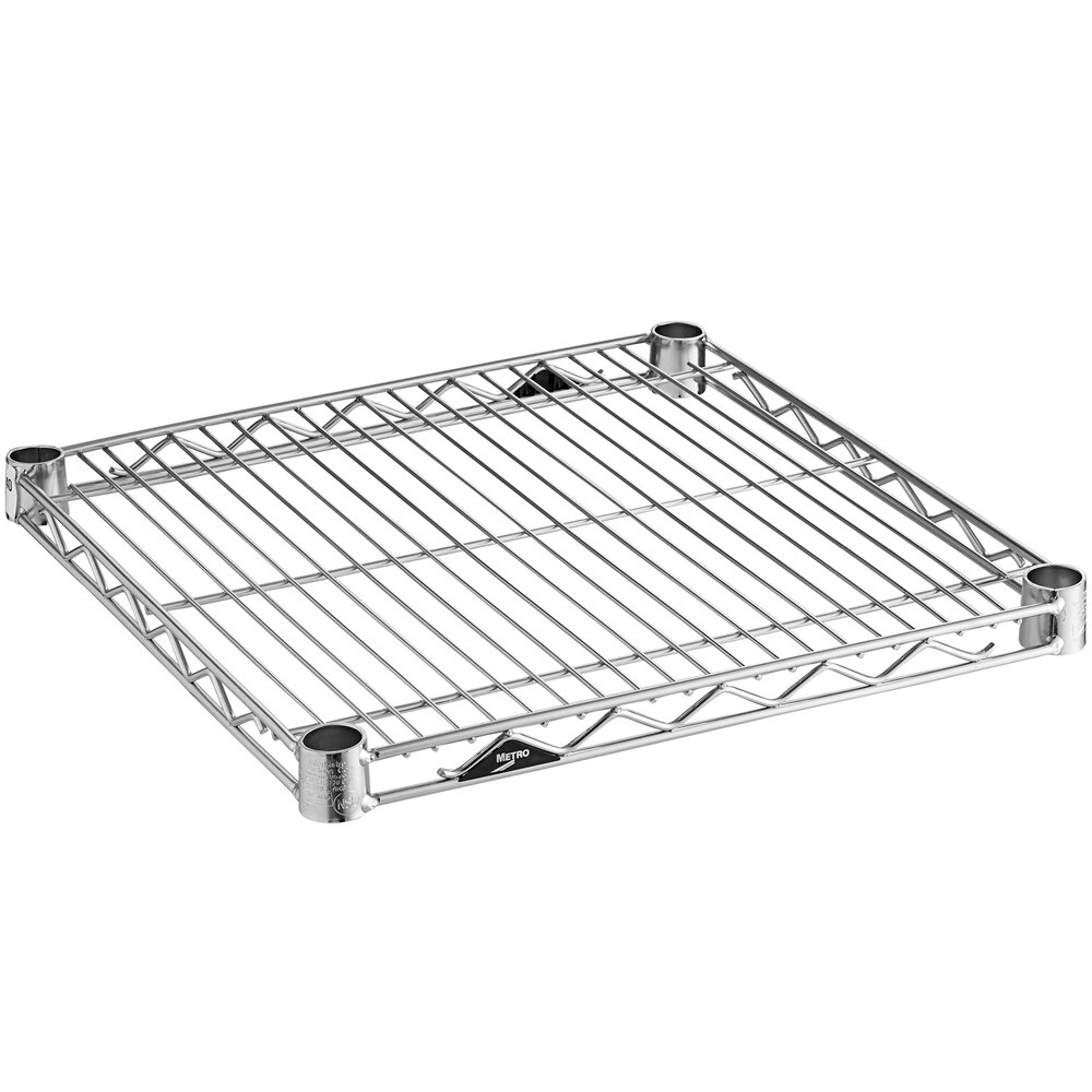 Metro 1818NC Super Erecta Chrome Wire Shelf - 18" x 18"