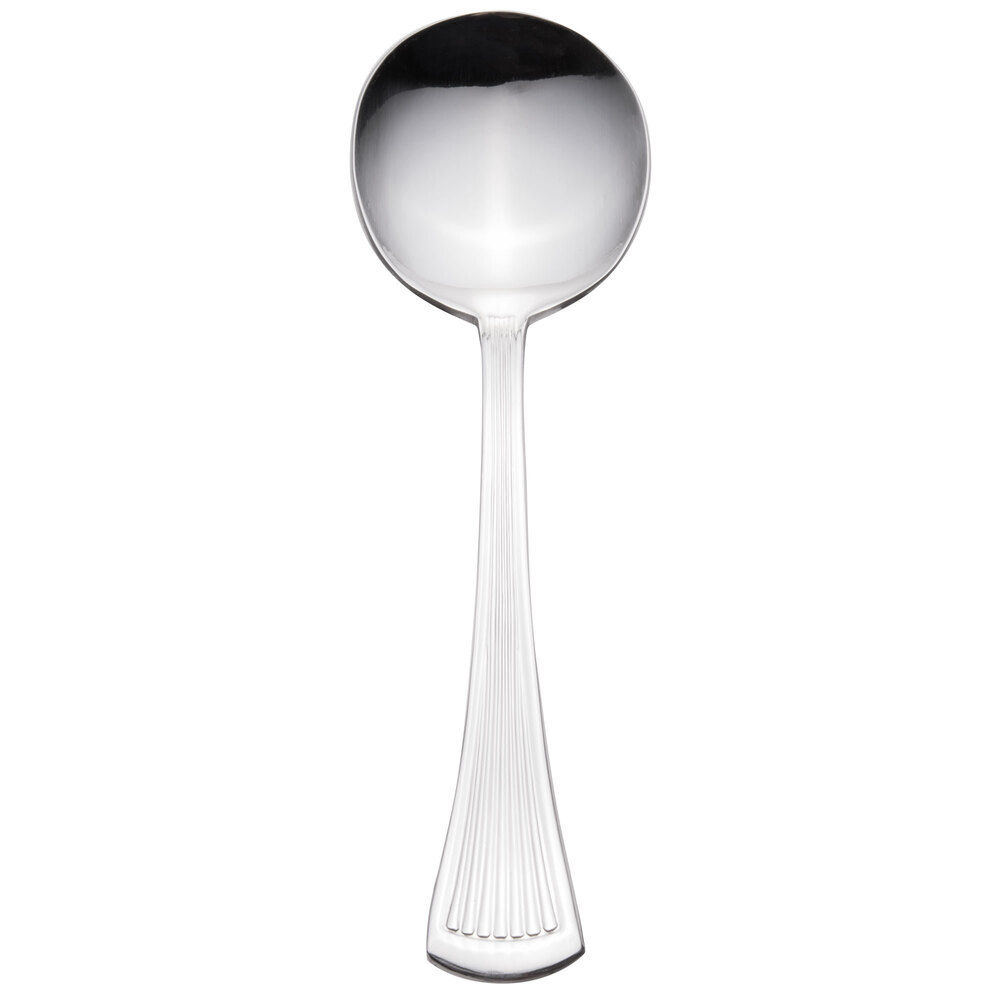 Libbey 881 016 Minuet 6 1/8" 18/0 Stainless Steel Heavy Weight Bouillon ...