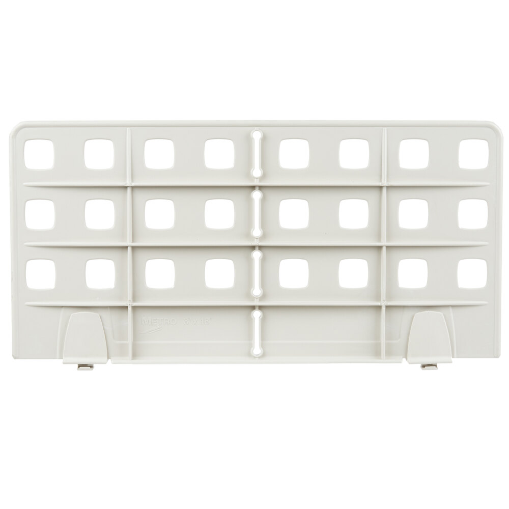 Metro MAX4-D24-8 MetroMax 4 Polymer Shelf Divider - 8" x 24"