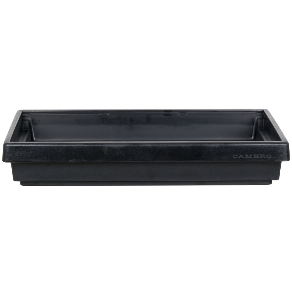 Cambro BUF48 42" x 24" x 7" Black Buffet Bar Base