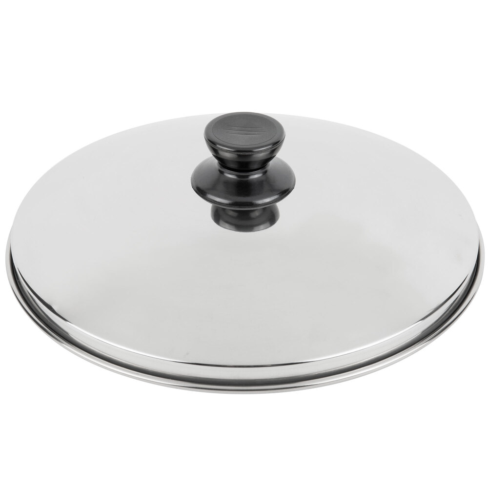 Town 36610 10" Stainless Steel Dim Sum Steamer Cover - 12/Pack