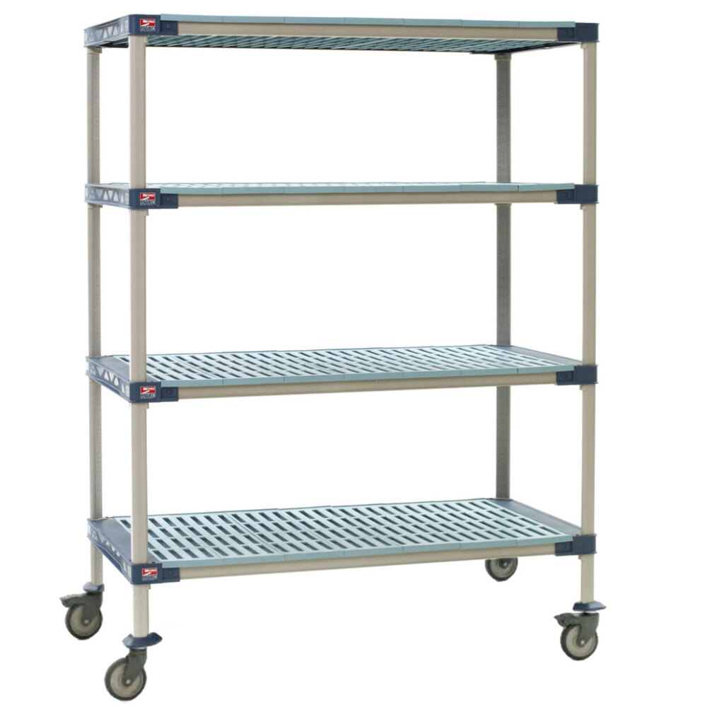 Metro X536PG4 MetroMax 4 Polymer Grid Shelf Cart - 24" x 36"