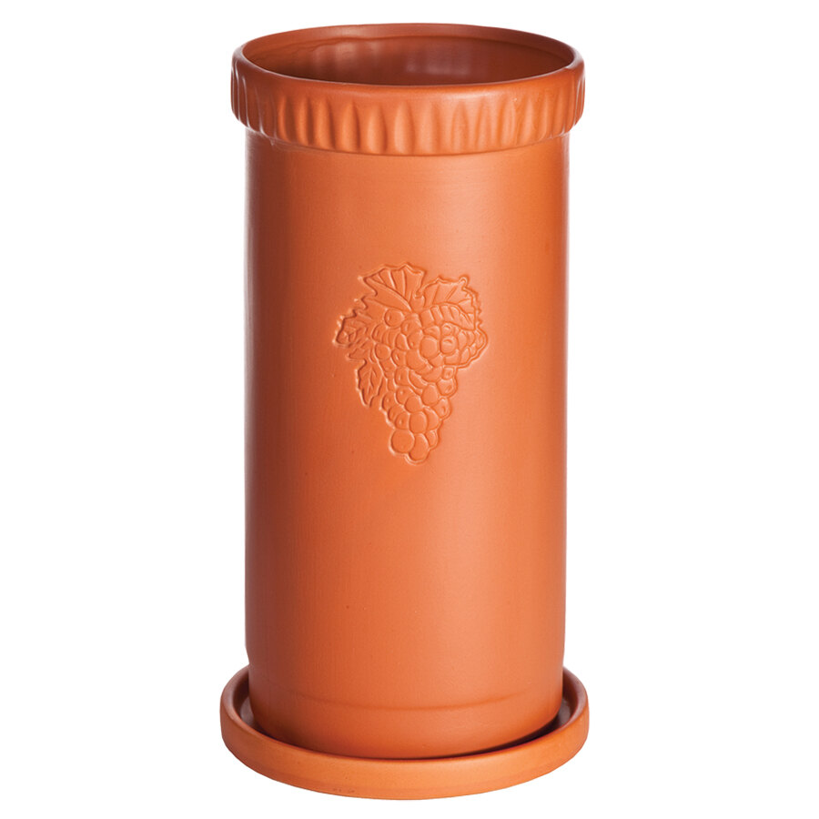 Franmara 9020 Tuscan 9 1/4" Customizable Tall Terra Cotta Bottle Cooler ...