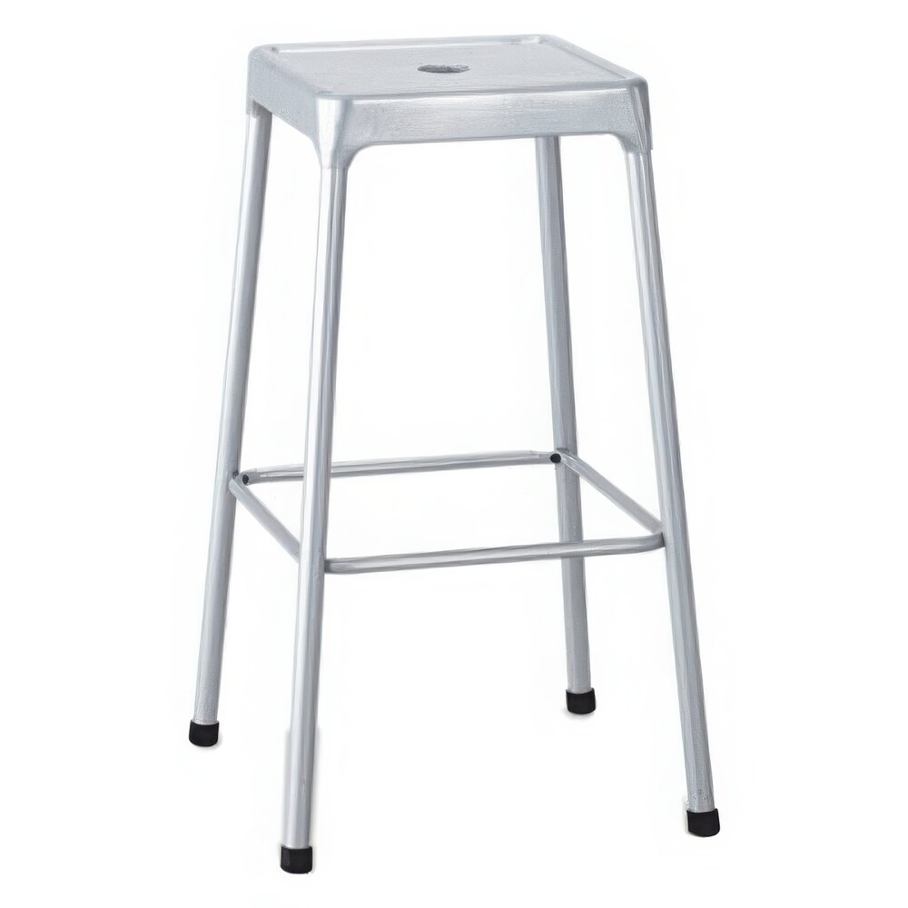 Safco 6606SL Silver Bar Height Steel Stool