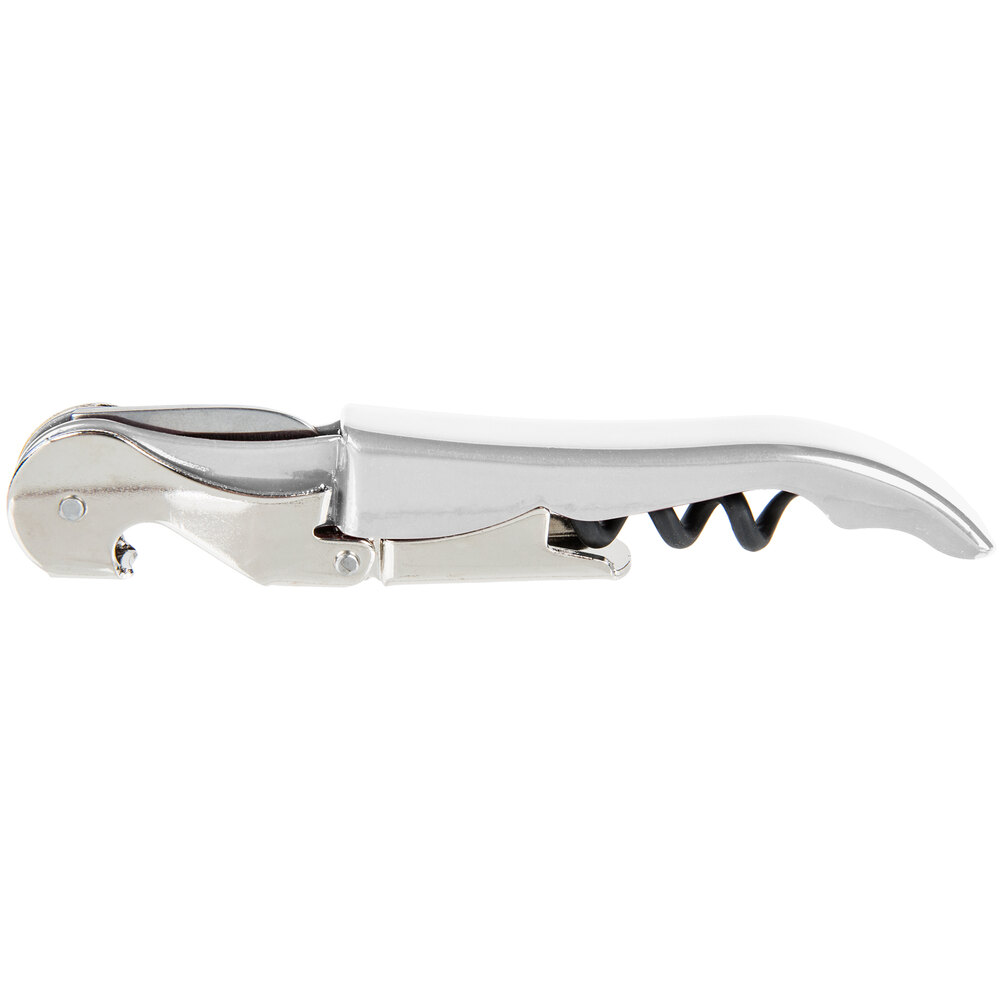 Pulltap's Original Customizable Waiter's Corkscrew with White Handle ...