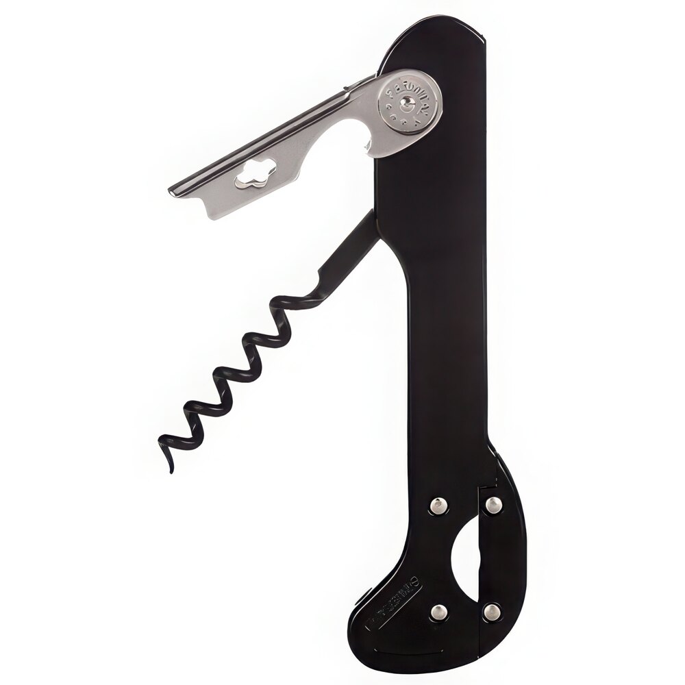 Franmara 2034T Boomerang Customizable Waiter's Corkscrew with Black ...