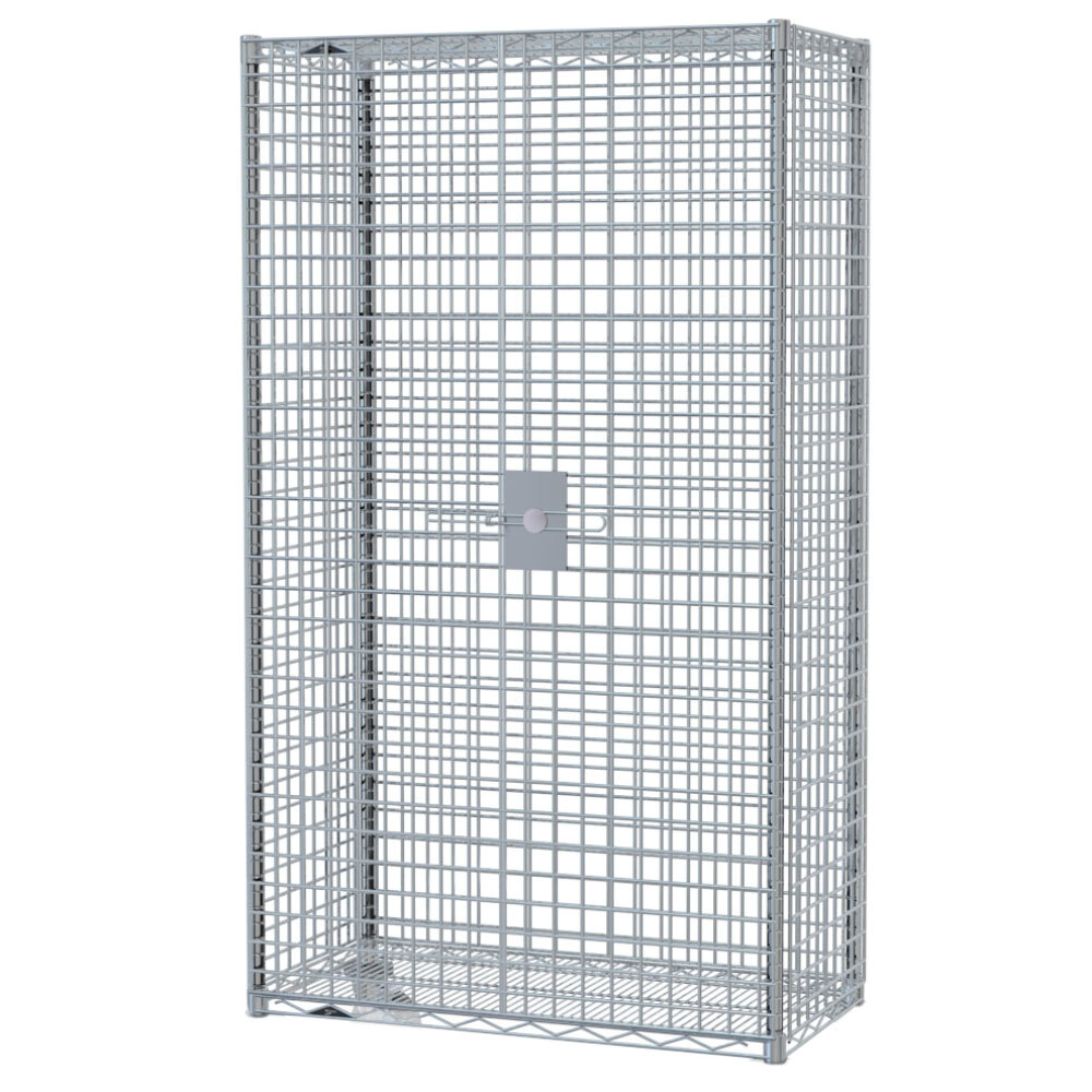 Metro SEC66S-SD Super Erecta Mobile Stainless Steel Security Unit - 33 ...