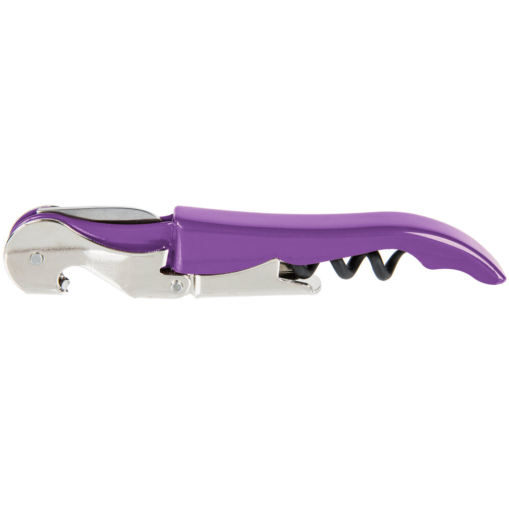 Pulltap's Original Customizable Waiter's Corkscrew with Purple Handle ...