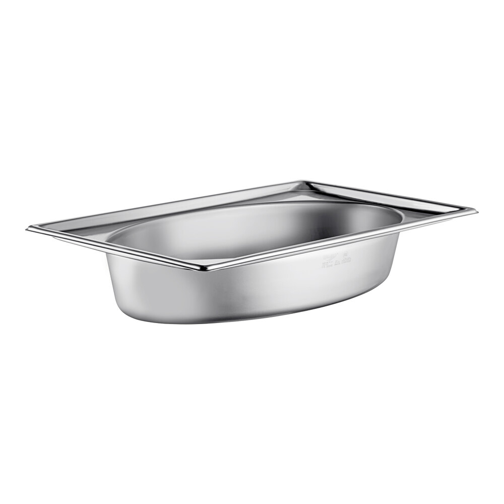 Vollrath 3101040 Super Pan® Full Size 4" Deep Super Shape Stainless ...
