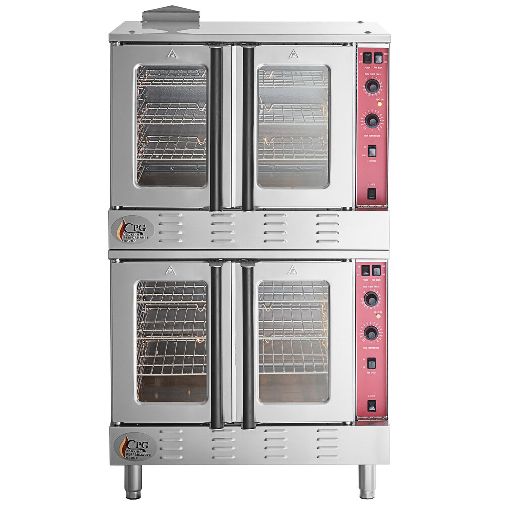 Cooking Performance Group FGC-200-NK Double Deck Standard Depth Full ...