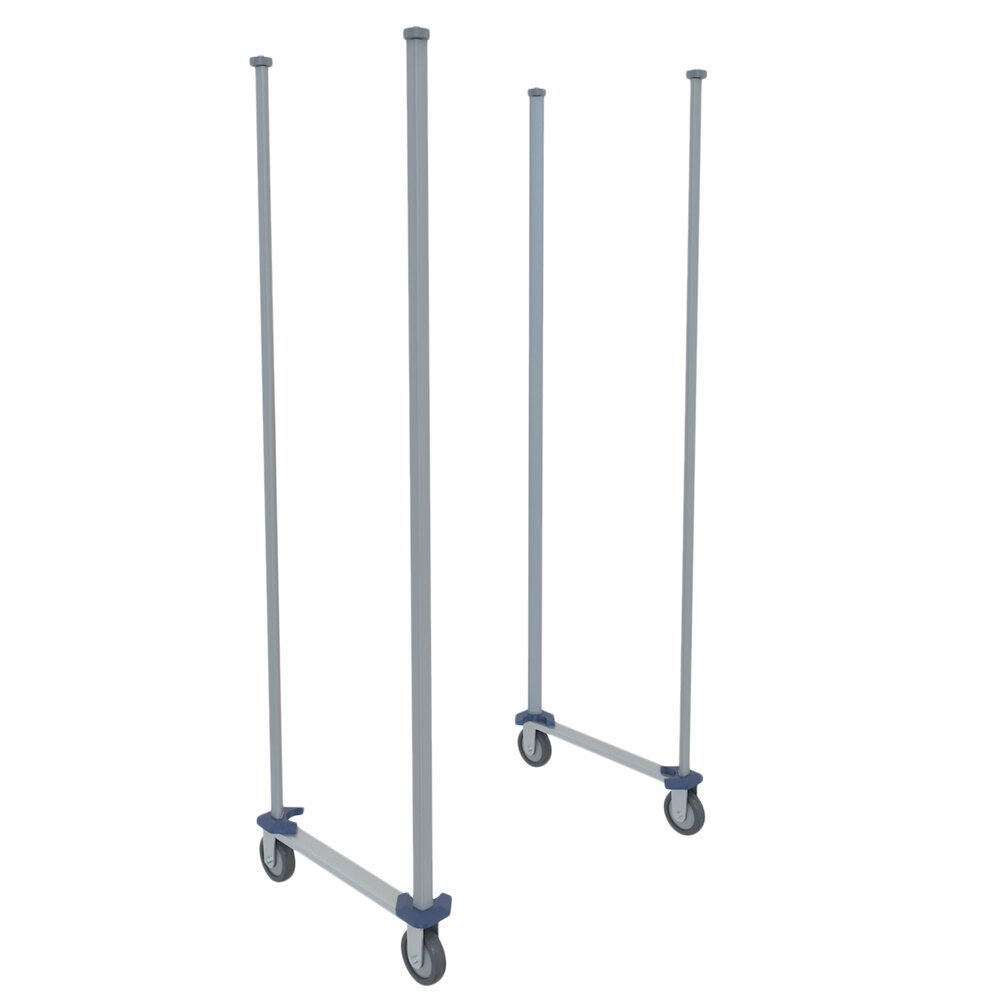 Metro MXTTM24S MetroMax i Top-Track 24" Stainless Steel Mobile Shelving ...