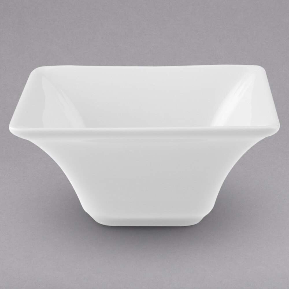 Villeroy & Boch 16-3334-3944 Pi Carre 2 oz. White Porcelain Deep Square ...