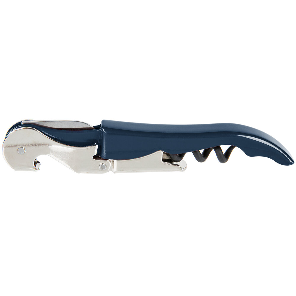 Pulltap's Original Customizable Waiter's Corkscrew with Dark Blue ...