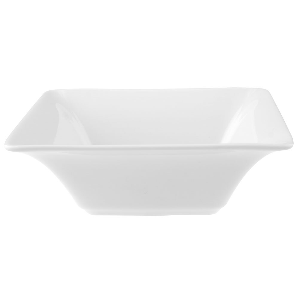 Villeroy & Boch 16-3334-3935 Pi Carre 17 oz. White Porcelain Deep ...