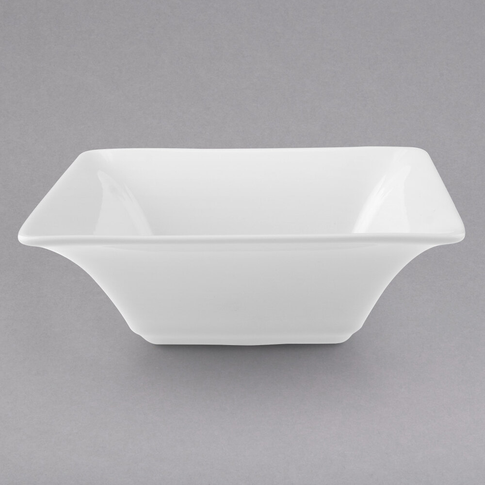 Villeroy & Boch 16-3334-3935 Pi Carre 17 oz. White Porcelain Deep ...
