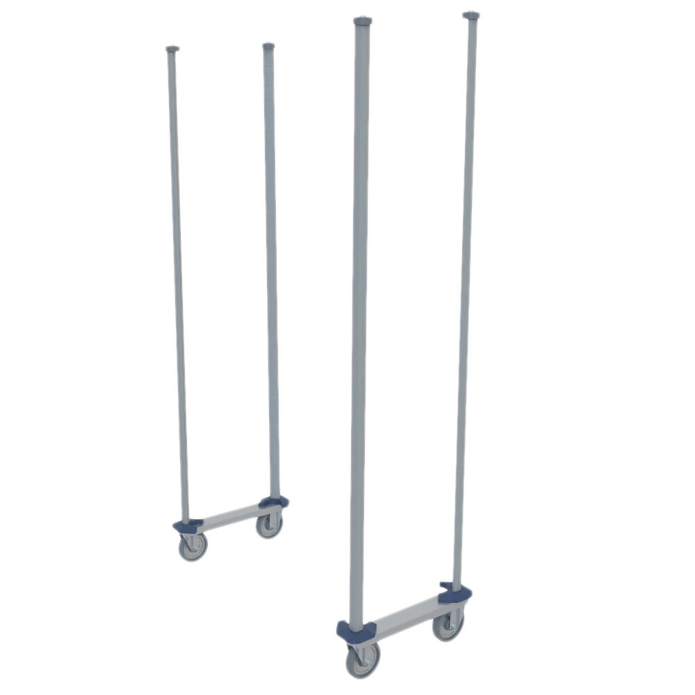 Metro MXTTM18S MetroMax i Top-Track 18" Stainless Steel Mobile Shelving ...