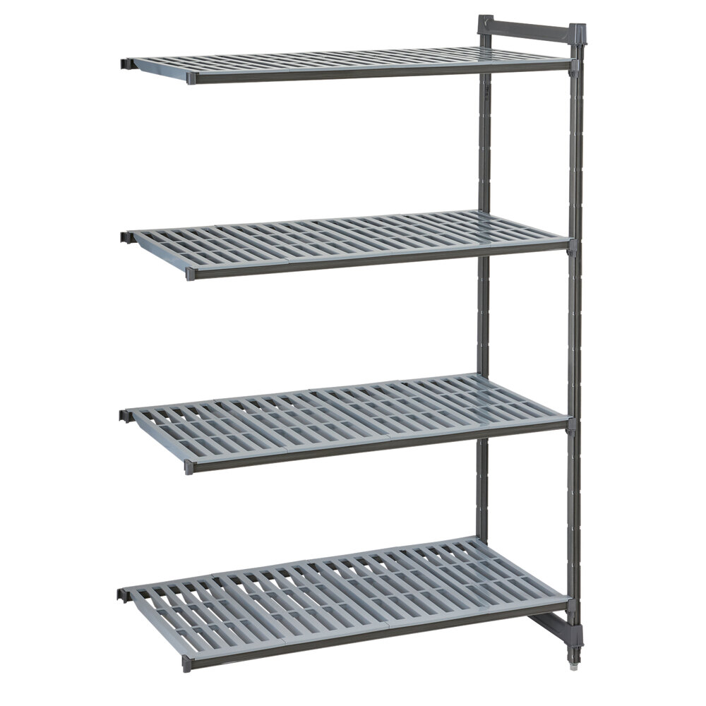 Cambro CBA244272V4580 Camshelving® Basics Plus Vented 4-Shelf Add On ...