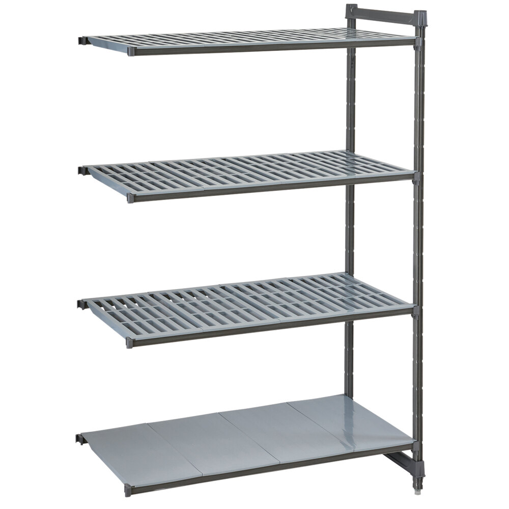 Cambro CBA183072VS4580 Camshelving® Basics Plus Add On Unit with 3 ...