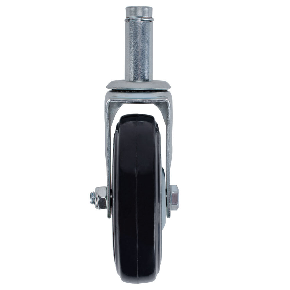 5" Polyurethane Stem Caster for 18" and 24" Utility Cart Handles