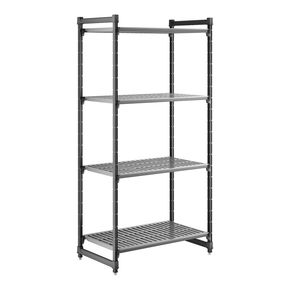 Cambro CBU244284V4580 Camshelving® Basics Plus Vented 4-Shelf ...