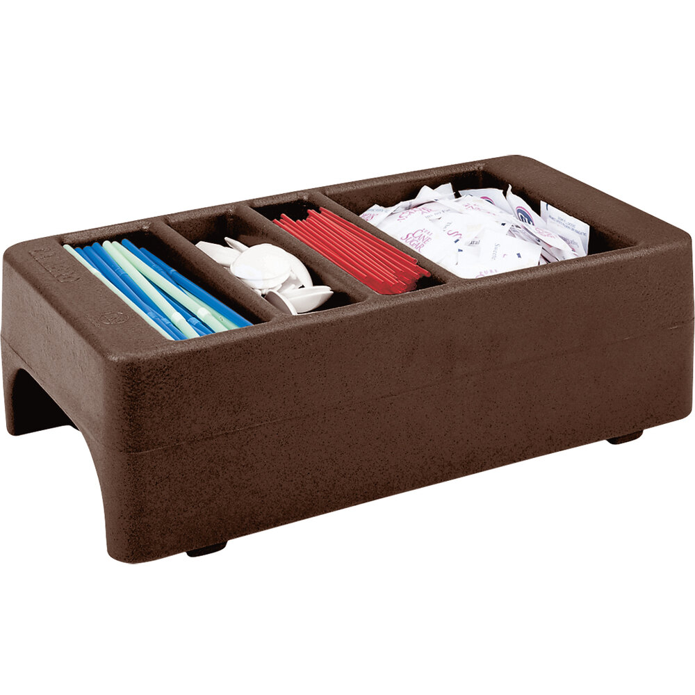 Cambro LCDCH131 Dark Brown Condiment Holder for Cambro 250LCD / 500LCD ...