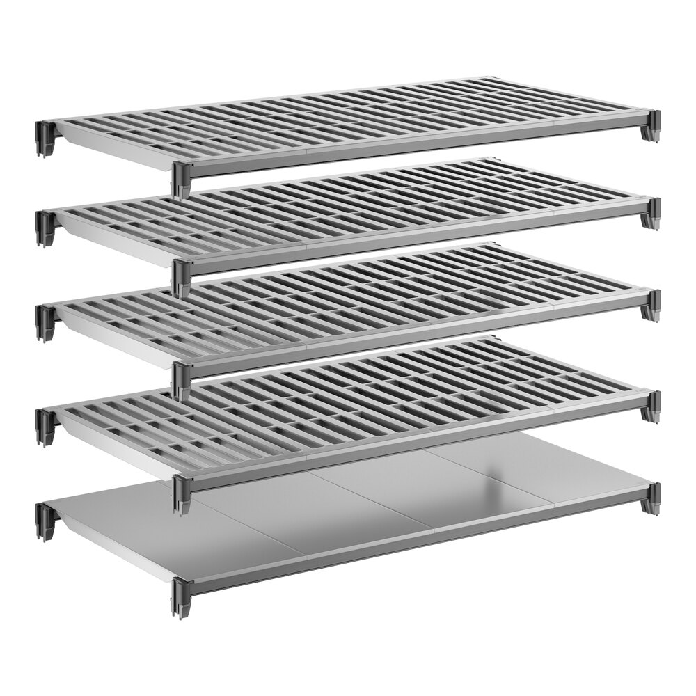 Cambro CBSK2448VS5580 Camshelving® Basics Plus 24" x 48" Shelf Kit with ...