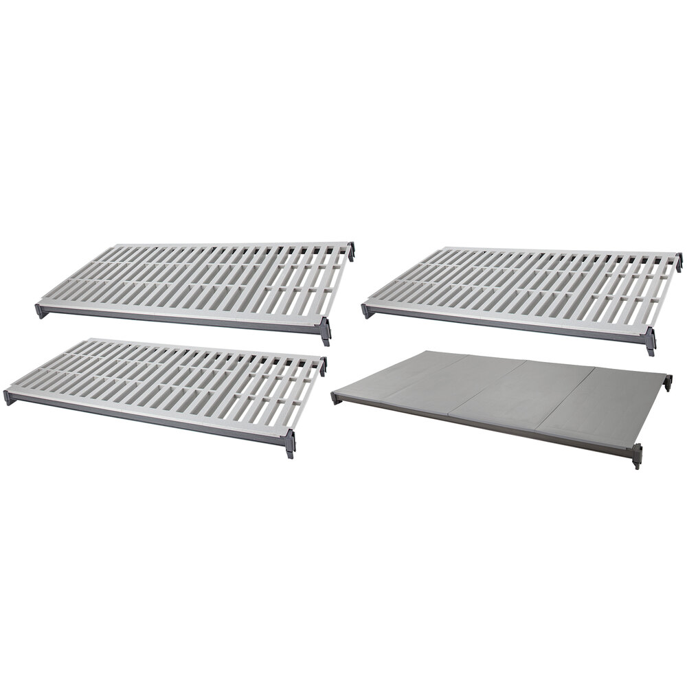 Cambro CBSK2442VS4580 Camshelving® Basics Plus 24" x 42" Shelf Kit with ...