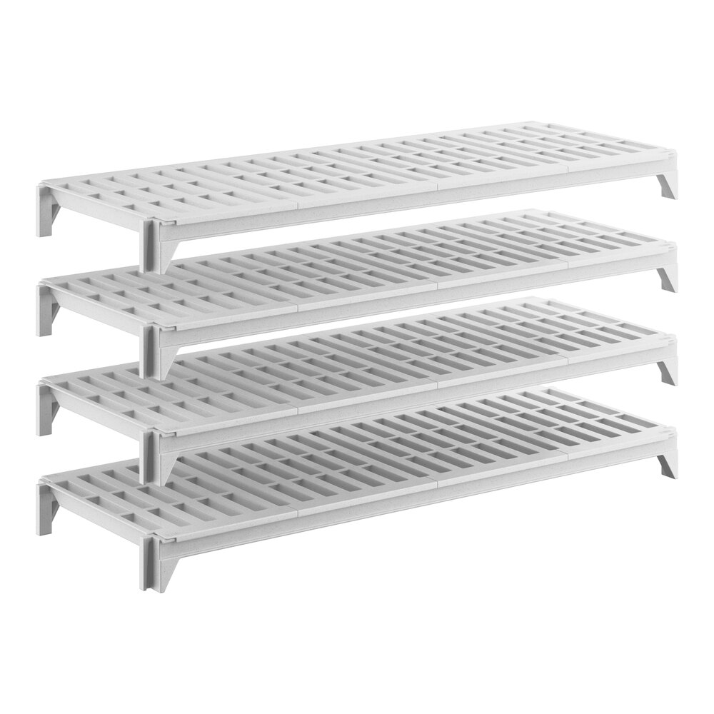 Cambro CPSK1848V4480 Camshelving® Premium 18" x 48" Shelf Kit with 4 ...