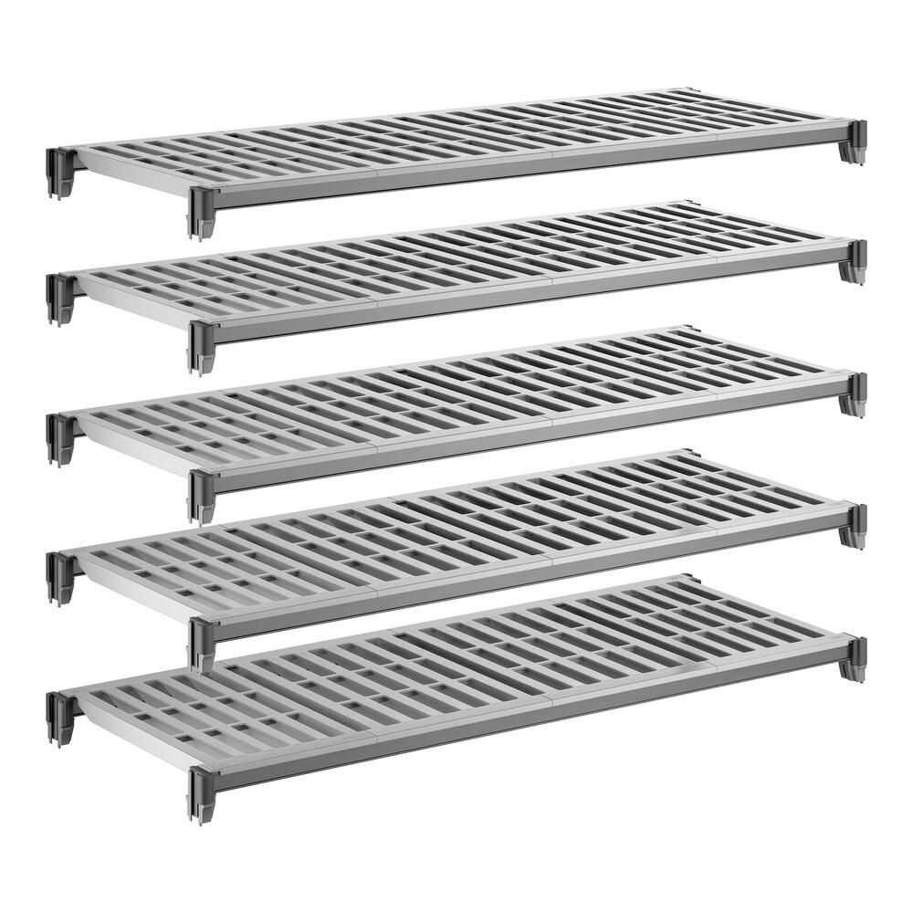 Cambro CBSK1848V5580 Camshelving® Basics Plus 18" x 48" Shelf Kit with ...