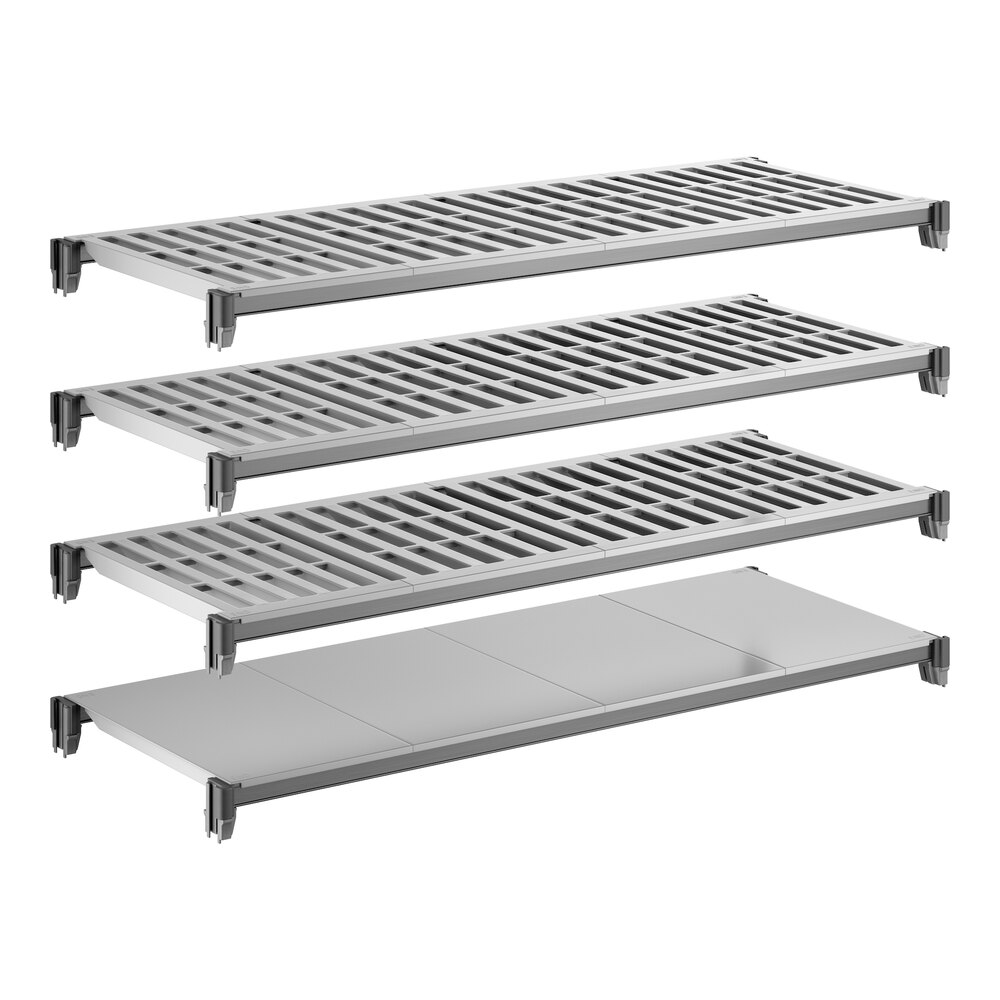 Cambro CBSK1848VS4580 Camshelving® Basics Plus 18" x 48" Shelf Kit with ...