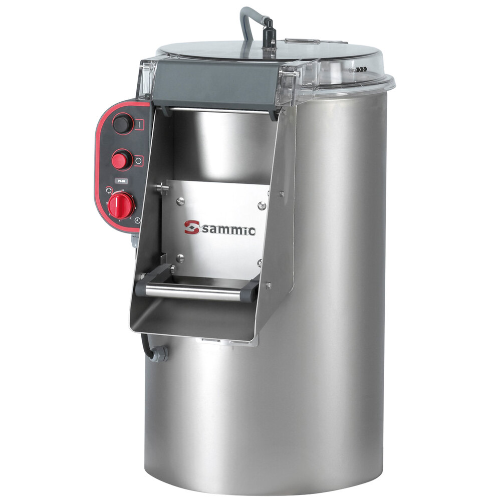 Sammic PI-20 44 lb. Potato Peeler - 120V, 3/4 hp
