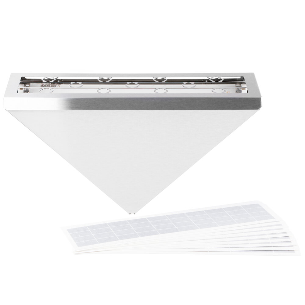 Curtron PEST PRO 150 Stainless Steel Insect Trap Wall Sconce with 10 ...