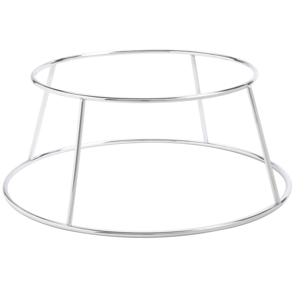 Choice 4" Chrome Plated Steel Display Stand
