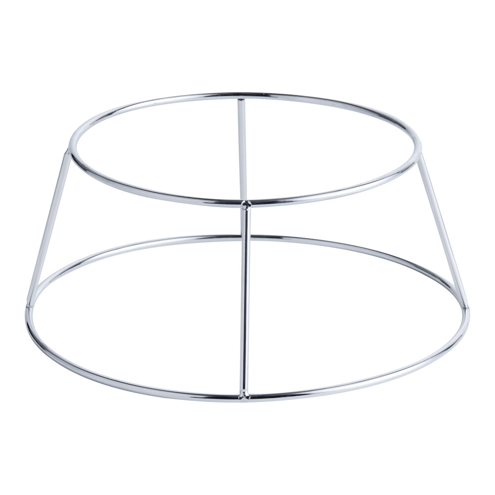 Choice 4" Chrome Plated Steel Display Stand