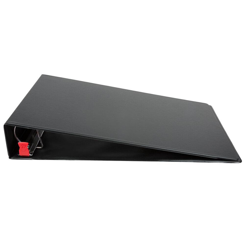 Cardinal CRD 12142 Premier Easy Open 11" x 17" Black Locking Tabloid ...