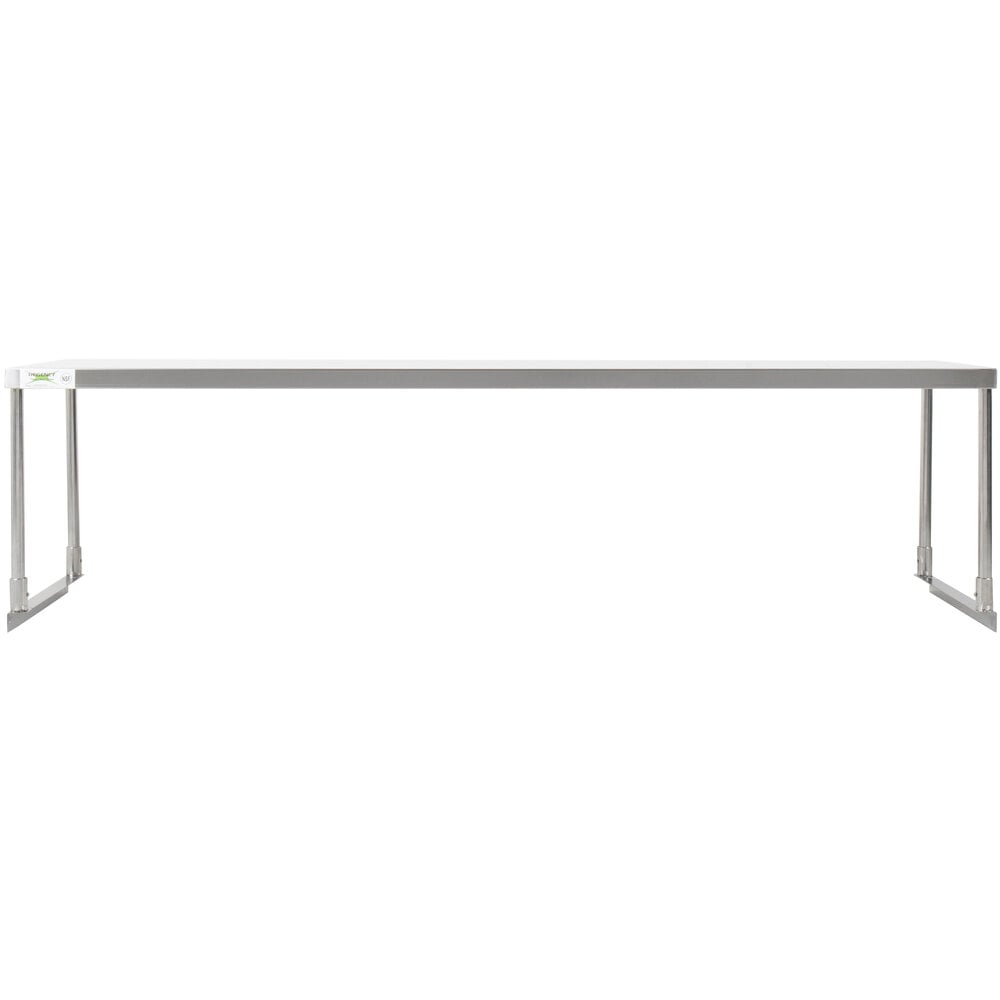 Regency Stainless Steel Single Deck Overshelf - 18" x 72" x 19 1/4"