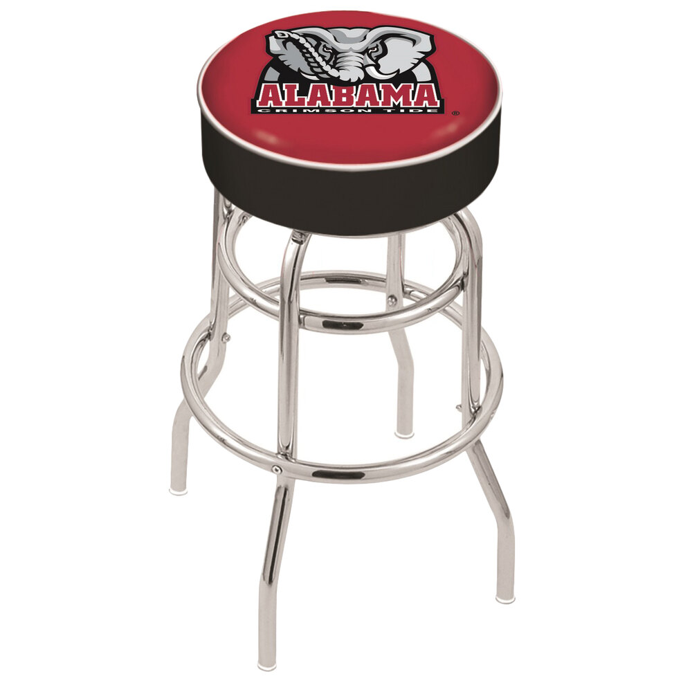 Holland Bar Stool L7C130AL-Ele University of Alabama Double Ring Swivel ...