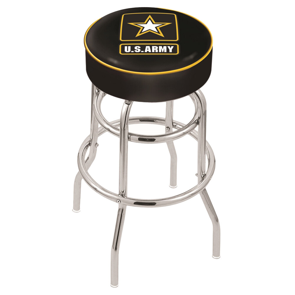 Holland Bar Stool L7C130Army United States Army Double Ring Swivel Bar ...