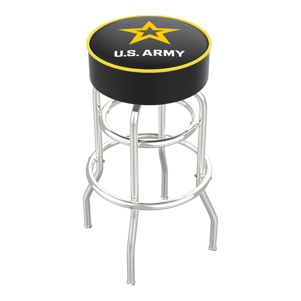 Holland Bar Stool L7C130Army United States Army Double Ring Swivel Bar ...