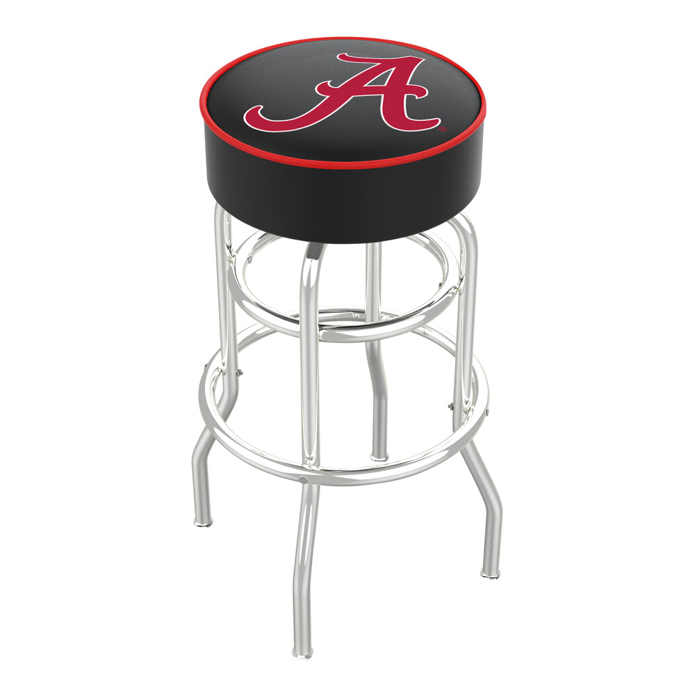 Holland Bar Stool L7C130AL-A University of Alabama Double Ring Swivel ...