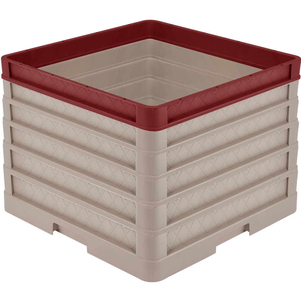 Vollrath CR1AAAAA-32921 Traex® Full-Size Beige 13 1/2" Open Rack with ...